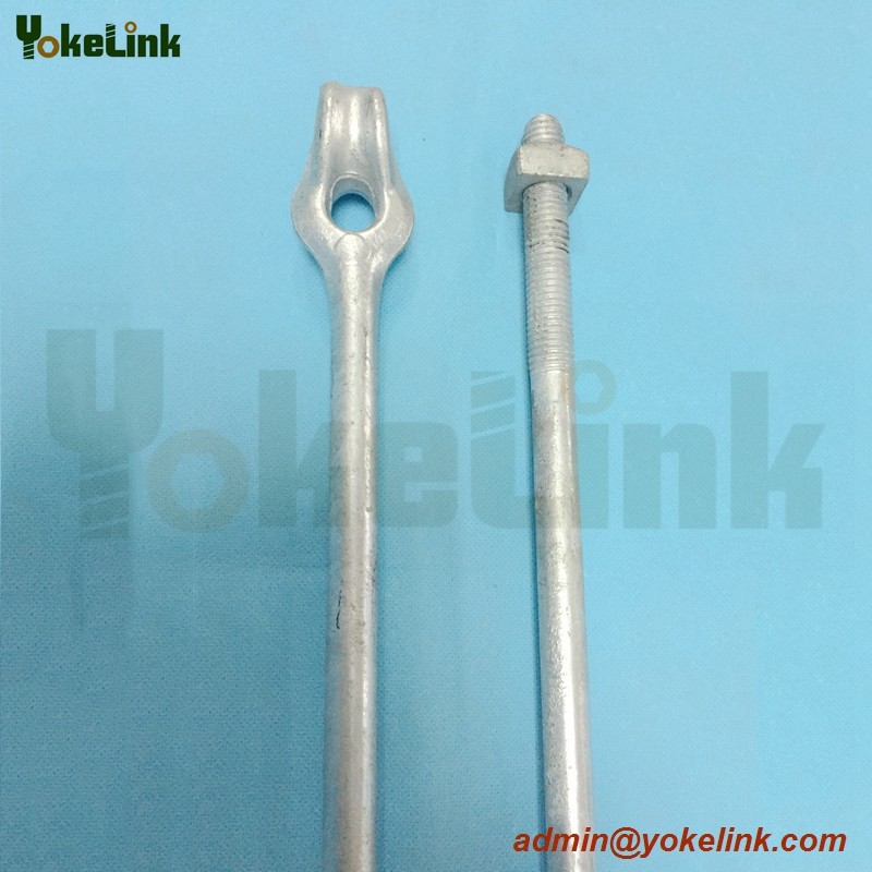 hot dip galvanized grounding anchor rod