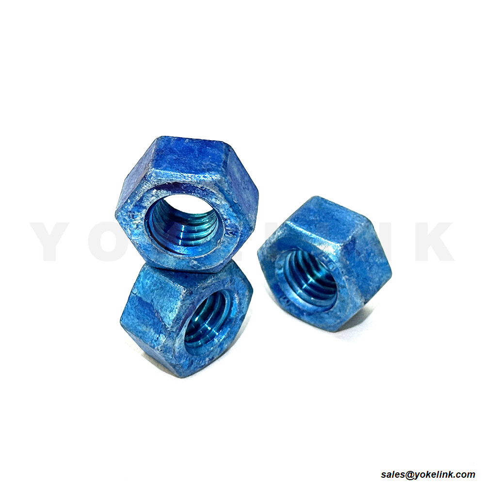 ASTM A325M Hex Heavy Structrual Bolts Blue A194 2H Nuts For Structural ...