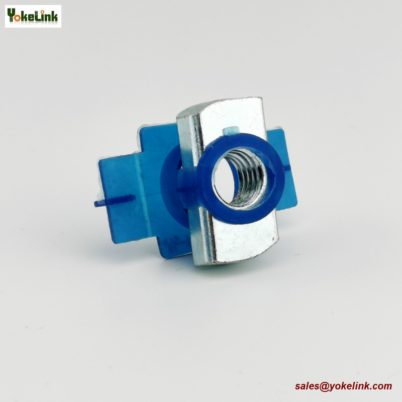 Stainless Steel Strut Channel Nuts 1/2" Spring Nuts 1/2 with plastic Cover