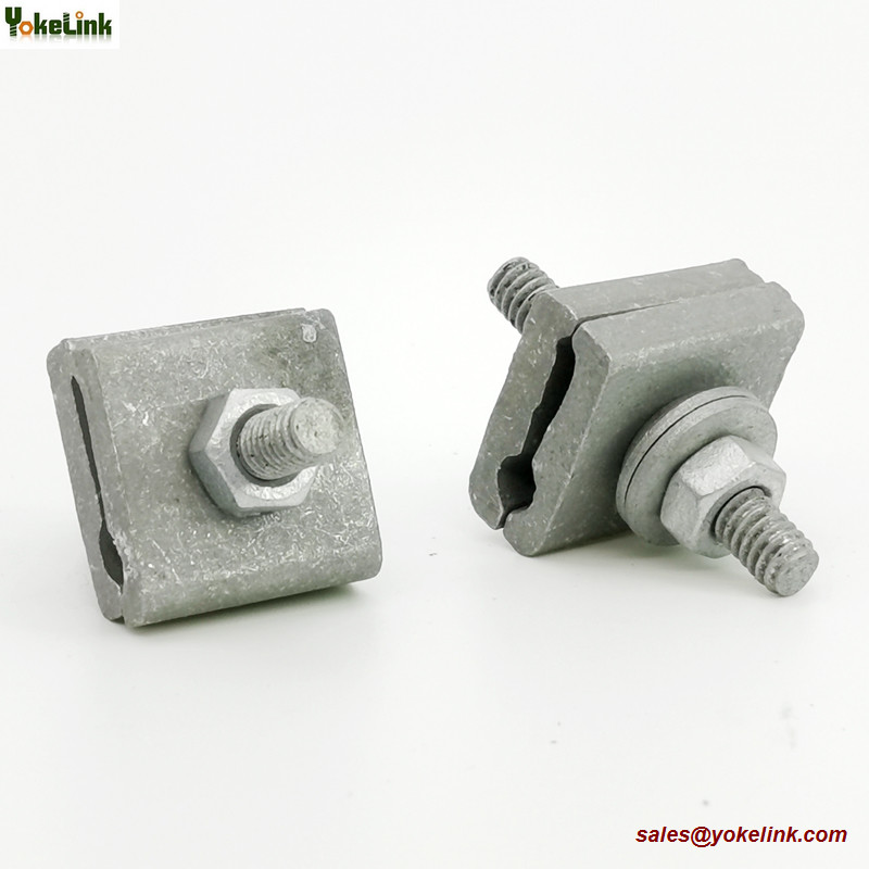 Galvanized D Cable Lashing Wire Clamp 1/4" to 7/16" Strand Cable ...