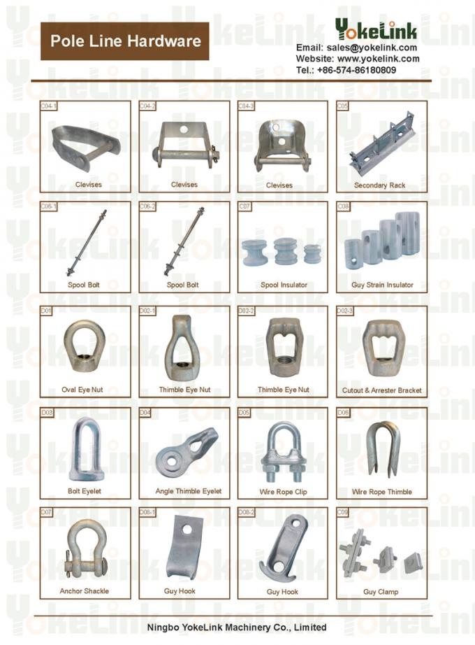 Forged Thimble Eye Nut for Pole line hardware