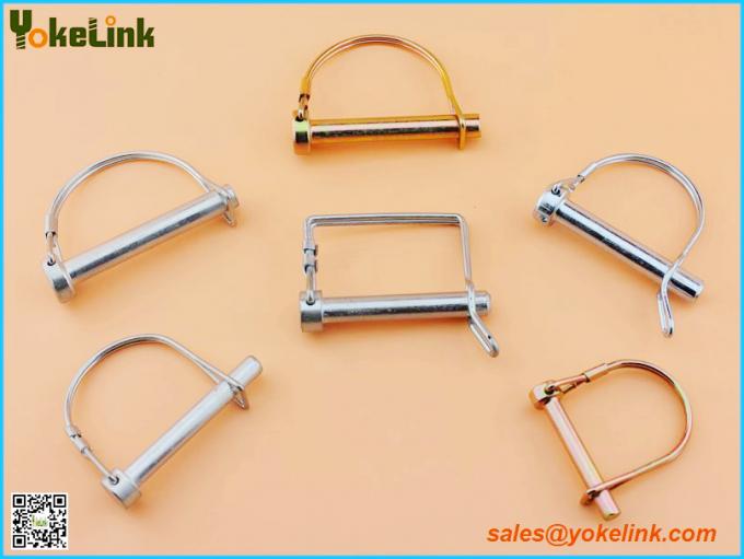 10 mm Zinc Plating Square Wire Lock Pins Shaft Locking Pin for Three ...