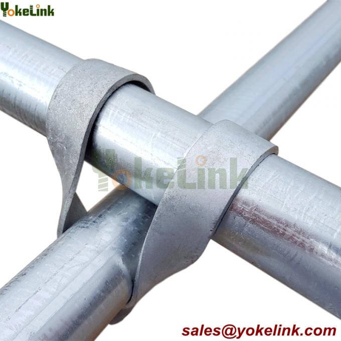 Galvanized Steel GREENHOUSE CROSS CONNECTOR 1-3/8" for 1 3/8" top rail ...