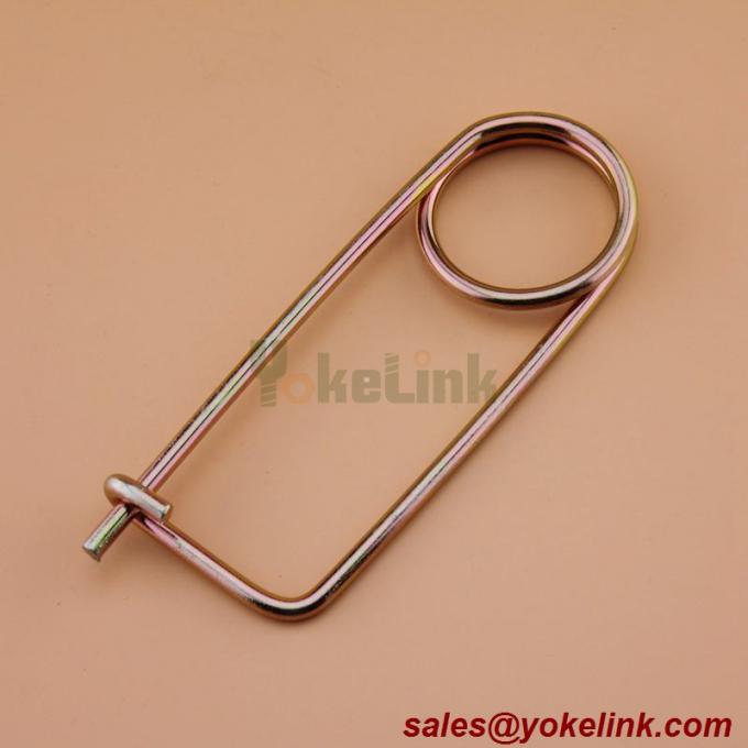 Zinc plating Spring Wire Coiled Tension Safety Pin, Safety Pin Wire