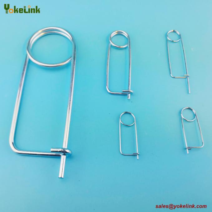 Zinc plating Spring Wire Coiled Tension Safety Pin, Safety Pin Wire
