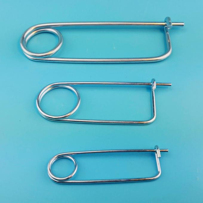 Zinc plating Spring Wire Coiled Tension Safety Pin, Safety Pin Wire